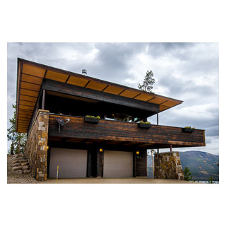Modern Mountain Cabin - Modern - Exterior - Denver - by Alpine Lumber ...