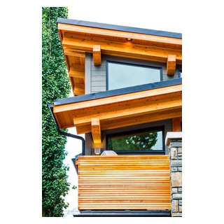 Modern Mountain Duplex - Rustic - Exterior - Vancouver - by Sticks ...