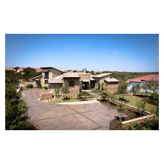 Modern Santa Fe Style - Traditional - Exterior - Austin - by Burdick ...