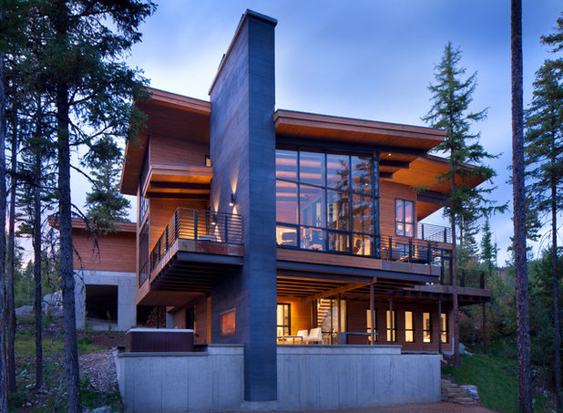 Houzz Tour: A Grand ‘Treehouse’ for the Entire Family