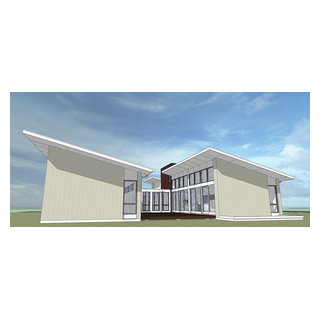 Modern Suburban Ranch Home - Modern - House Exterior - Chicago - by ...