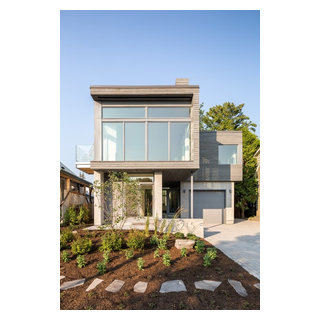 Modern Urban Infill - Modern - Exterior - Ottawa - by Maple Leaf Custom ...