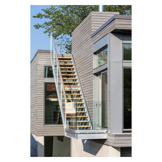 Modern Urban Infill - Modern - Exterior - Ottawa - by Maple Leaf Custom ...