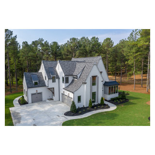 Montreaux - French Country - Exterior - Raleigh - by Frazier Home ...