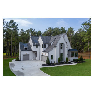 Montreaux - French Country - Exterior - Raleigh - by Frazier Home ...
