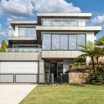 75 Beautiful Three-storey Exterior Ideas & Designs - February 2023 ...