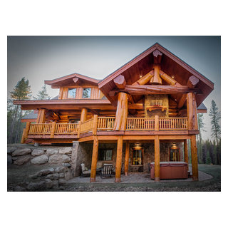Moose Ridge Cabin Breckenridge Log Home - Rustic - Exterior - Denver ...