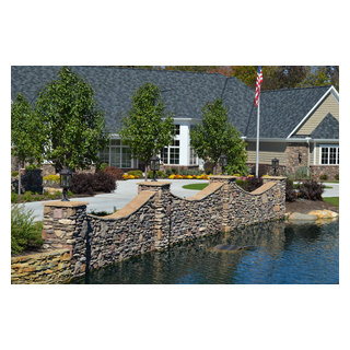 Mossy Oak Ledgestone and Fieldstone Mix - Contemporary - Exterior ...