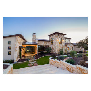 Musket Rim Contemporary - Contemporary - House Exterior - Austin - by ...