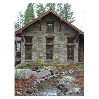 Mussel Shell River Blend - Rustic - Exterior - Other - by Montana ...
