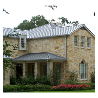 Natural Stone Exterior - Traditional - House Exterior - Houston - by ...