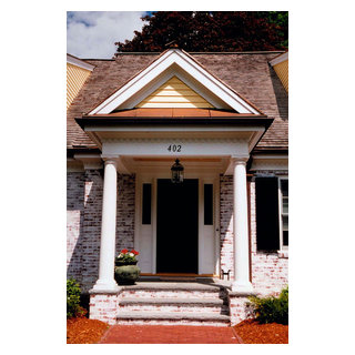 needham residence - front entry - dpbb.02 - Traditional - Exterior ...