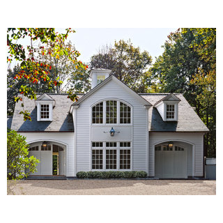 Neoclassical Pool House - Traditional - Exterior - New York - by Haver ...