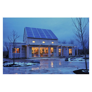 Net-Zero Solar Prefab House - Modern - Exterior - Boston - by ...