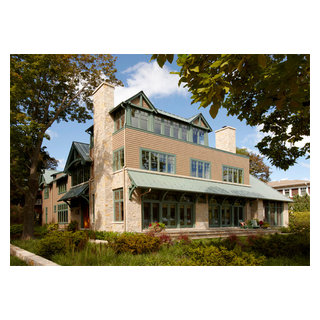 New Arts and Crafts House - Craftsman - Exterior - Chicago - by Stuart ...