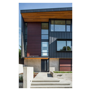 New Century Modern Residence, SE Portland - Modern - Exterior ...