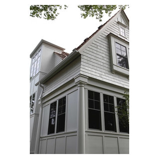 New England Style Home - Traditional - Exterior - Chicago - by Oakley ...