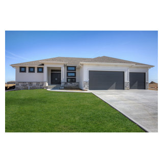 New Fieldstone Ranch Plan - Exterior - Omaha - by Landmark Performance ...