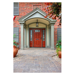 New Front Door & Driveway - Traditional - Exterior - St Louis - by ...