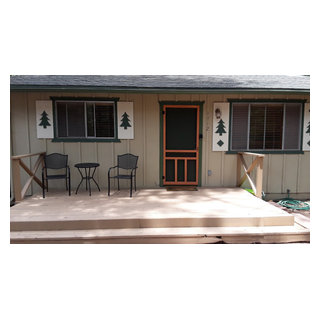 New Front Screen Door - Farmhouse - Exterior - Phoenix | Houzz