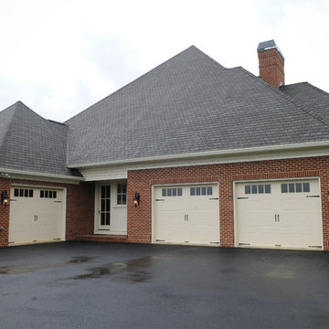 Colonial Style Garage - Photos & Ideas | Houzz