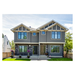 New Home Construction, Calgary, AB - Transitional - Exterior - Calgary ...