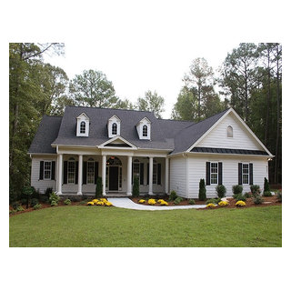 New Home - Traditional - House Exterior - Raleigh - by EMK CONSTRUCTION ...