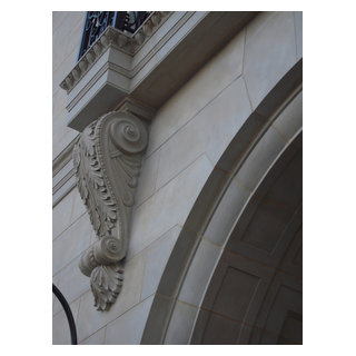 New Pearl Limestone Veneer, Egg&Dart, Corbels, Dentils - Traditional ...
