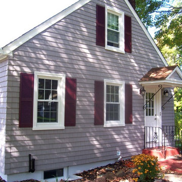 Maroon Vinyl Shutters - Photos & Ideas | Houzz