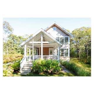 New Silver Marsh Residence - Beach Style - Exterior - Boston - by Salt ...
