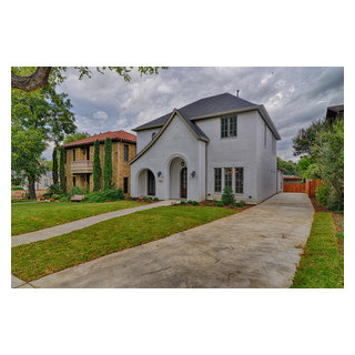 New Vintage Style Home - Traditional - Exterior - Dallas - by Jobe ...