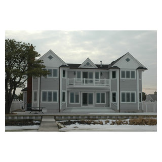New Waterfront Residence, West Point Isle II - Coastal - House Exterior ...