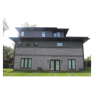 Night Gray James Hardie Siding | St. Louis, MO 63131 - Modern ...