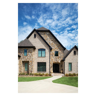 Nottingham Tudor Brick Home - Alabama - Traditional - Exterior - Other ...
