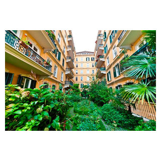 oasis inside building - Contemporary - House Exterior - Other - by ...