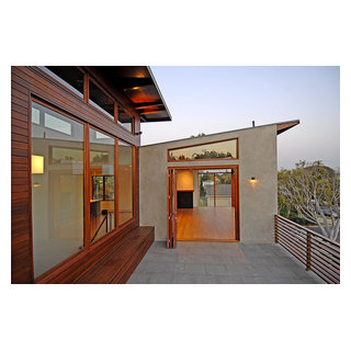 Offset House - Modern - Exterior - Los Angeles - by Marbletecture | Houzz