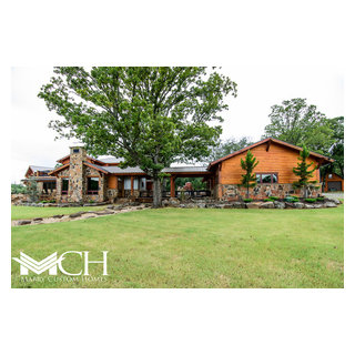 Oklahoma Hunting Lodge - Rustic - House Exterior - Dallas - by Mabry ...