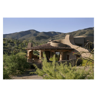 Organic Adobe - Contemporary - Exterior - by Urban Design Associates ...