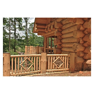 Our Work - Rustic - Exterior - Other - by Highlands Log Structures | Houzz