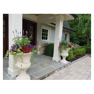 Outdoor Container Plantings & Finishes - Transitional - Exterior - New ...