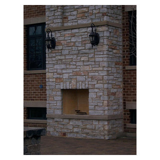 Outdoor Fireplace - Exterior - Chicago - by Follyn Builders ...