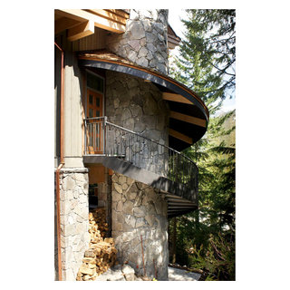 Outdoor Staircase - Traditional - Exterior - Vancouver - by CR Design ...