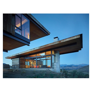 Outlook House - Contemporain - Façade - Portland - par Glacier Window ...