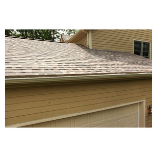 Owens Corning Designer Shingles, Sand Dune, Roof Replacement ...