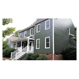 Painted Vinyl Siding - Traditional - House Exterior - Richmond - by ...