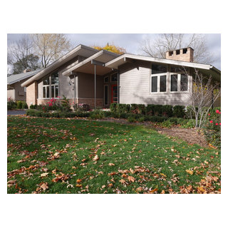 Parallel Roofs - Midcentury - Exterior - Detroit - by Ekocite ...