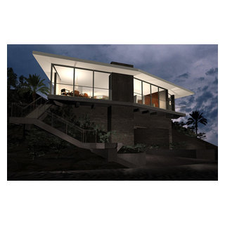 Pasadena EcoHouse - Contemporary - Exterior - Los Angeles - by Studio ...
