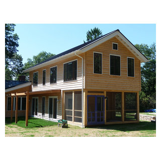 Passive Solar Cottage - Farmhouse - Exterior - Boston - by Stack + Co ...