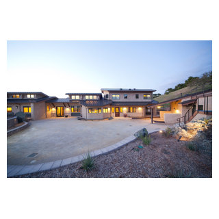 Passive Solar Straw Bale Residence - Modern - Exterior - San Luis ...