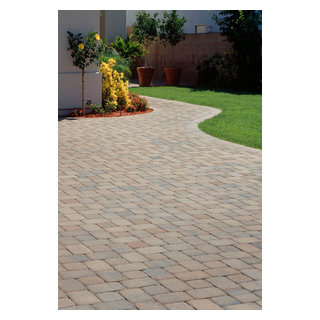 Paver Driveway - Modern - Exterior - Orange County - by Pacific Pavers ...